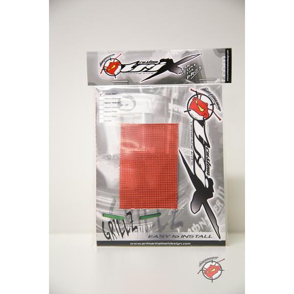 オーストラリアのAntman Helmet Designオリジナルパーツサイズ：10.5 × 4.2mm付属　：両面テープ材質　：ステンレス適合：BELL（ベル）SPARCO（スパルコ）STILO OMP 等や ARAI（アライヘルメットS...