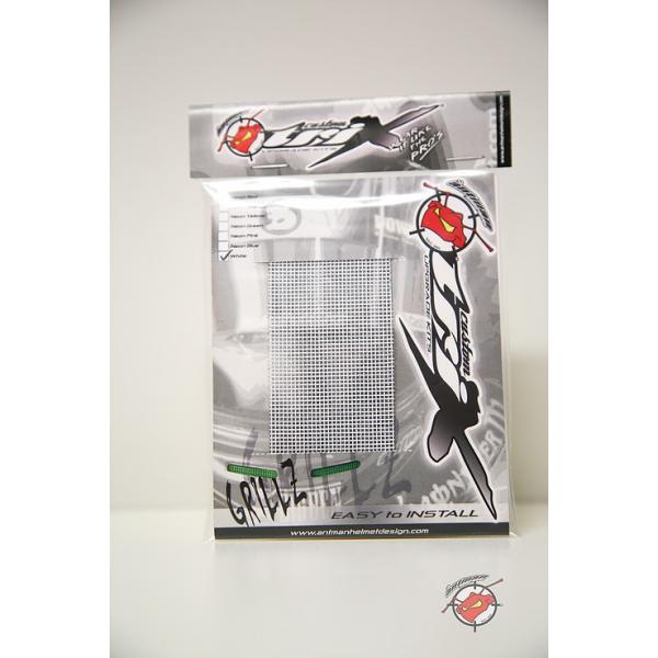 オーストラリアのAntman Helmet Designオリジナルパーツサイズ：10.5 × 4.2mm付属　：両面テープ材質　：ステンレス適合：BELL（ベル）SPARCO（スパルコ）STILO OMP 等や ARAI（アライヘルメットS...