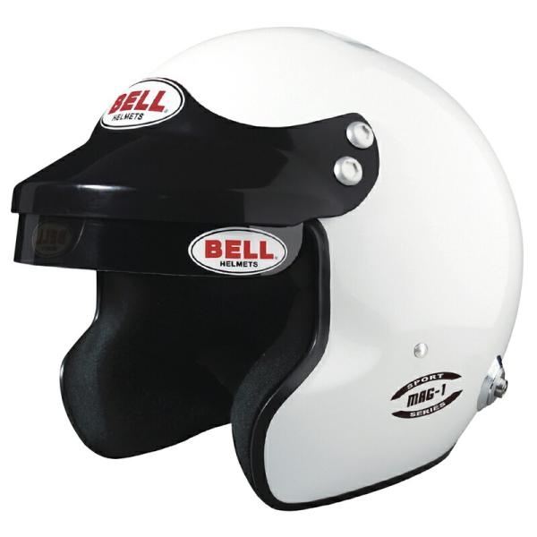 メーカ：BELL ベルモデル：MAG1カラー：グロスホワイト内装カラー：ダークグレー 耐火FRファブリックサイズ：SML：57-58cm(1246081)　　　　MED：58-59cm(1246082)　　　　LRG：60-61cm(124...
