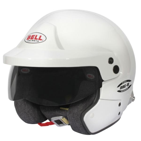 メーカ：BELL ベルモデル：MAG10 PRO HANSカラー：グロスホワイト内装カラー：ダークグレー 耐火FRファブリックサイズ：54cm(1346111)　　　　55cm(1346112)　　　　56cm(1346113)　　　　57...