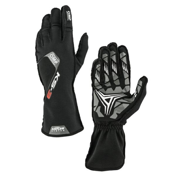 OMP KS-3 KARTING GLOVE MY2026「KS-3 グローブ」は、高い通気性を誇る素材とプリシェイプドフィンガー（立体成型指）を組み合わせることで、優れたグリップ力と快適性を両立。疲労を軽減しつつ、耐久性も損なわないバラン...