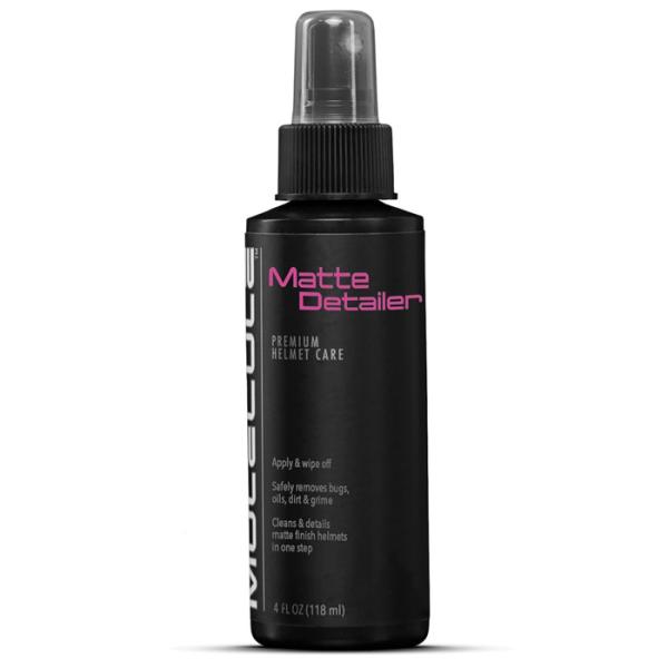 MOLECULE Matte Detailer モレキュール マットディテイラーマット塗装用のクリーナーポリッシュです。つや消し仕上げのヘルメット等の風合いを損なうことなく汚れを取り除き、表面の保護効果も得られます。メーカー：MOLECUL...