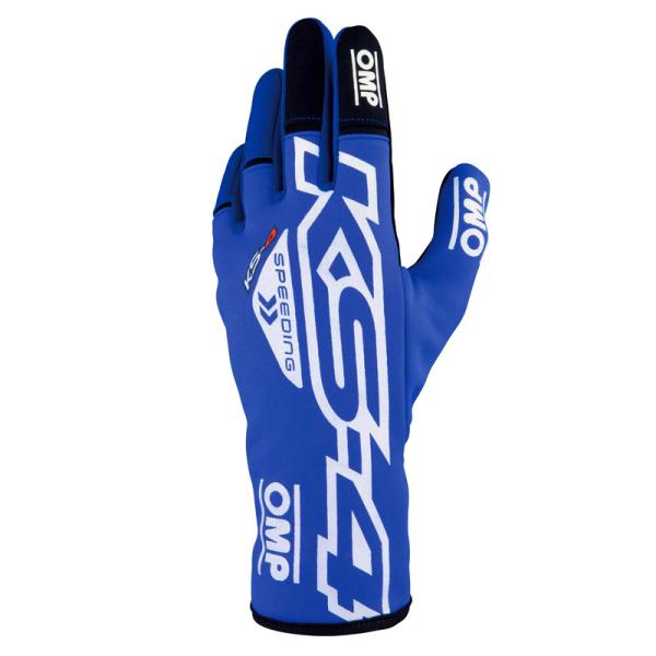 ENTRY LEVEL KARTING GLOVES OMP RACING KART GLOVE KS-4 MY2023手のひらにスエードレザーを使用したエントリーレベルのカートグローブ。裏面にシリコンラバープリントを施したモダンなデザイン...