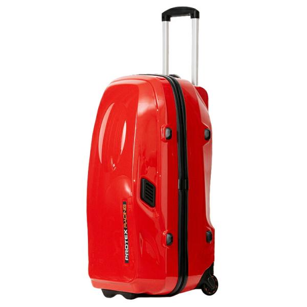 Protex Racing Bag R-2様々な分野のキャリーバッグを手がけ圧倒的支持を得ているPROTEXレーシングバッグR2に新色の「ホーナブルレッド」がラインナップ！・ケース内の換気を可能にしたブリーザーユニット・新開発、大口径キャス...