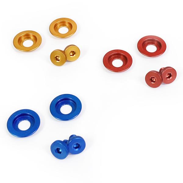 STILO HELMET PARTS COLOR SCREW KIT FOR ST5 VISORS or SUNSCREEN SHORT VISORカラー：ブルー(YA0817B)　　　　レッド(YA0817R)　　　　ゴールド(YA081...