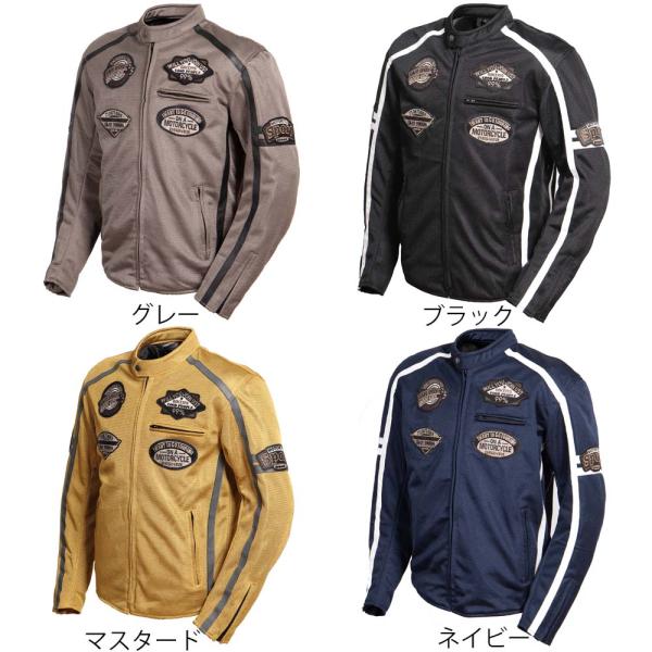 ・ブランド：デグナー (DEGNER)・品番：23SJ-1・カラー：ブラック,グレー,ネイビー,マスタード・素材：ポリエステル/牛革・サイズ：M,L,LW,XL,2XL・寸法：バスト/肩幅/裾周り/袖丈/着丈・M：108cm/48cm/96...