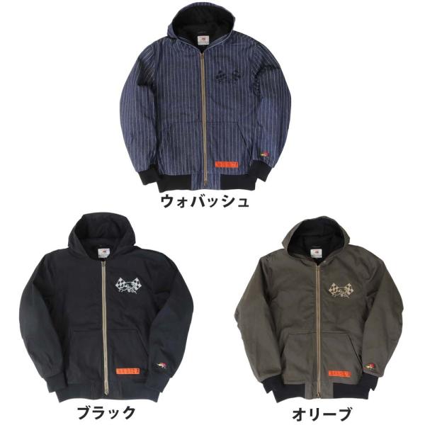 ・メーカー名：クレイスミス (CLAY SMITH)・品番：CSY-2653・カラー：ブラック、オリーブ、ウォバッシュ・サイズ：S、M、L、LL、LLWS サイズ寸法：着丈 68cm/肩幅 48cm/身幅 59cm/袖丈 61cmM サイズ...