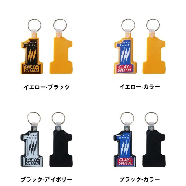 ・メーカー名：クレイスミス (CLAY SMITH)・品番：CSY-5214・カラー：ブラック-アイボリー、ブラック-カラー、イエロー-ブラック、イエロー-カラー・サイズ：10×4(cm)・素材：シリコンラバーClaySmithとLight...
