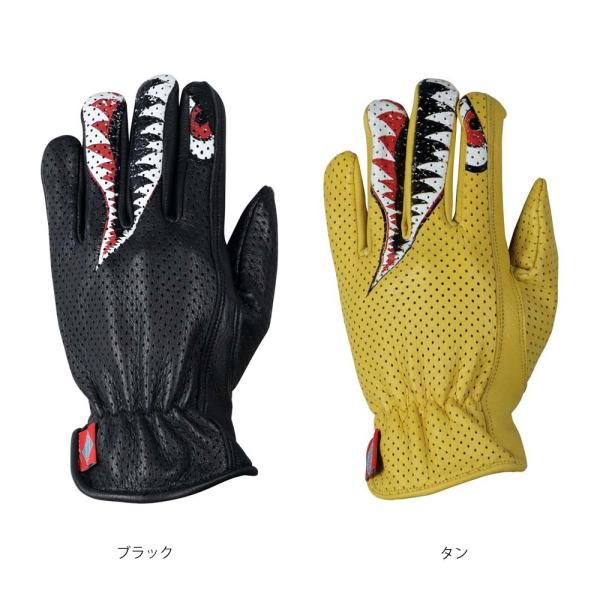 ・メーカー名：ジャムズゴールド (JAM'S GOLD)・品番：JGG-1023・品名：ANARCHY レザーメッシュグローブ・カラー：ブラック、タン・サイズ：S、M、L、LL・素材：ディアスキン(パンチング加工)、ディアスキン人気シャーク...