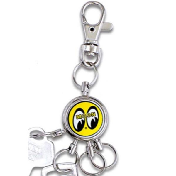 ・ブランド：MOONEYES・サイズ：9.5×2cm・品番：MKR-078・素材：金属・カラー：シルバー・本体価格：1,200円（税抜）＋消費税　の商品です。