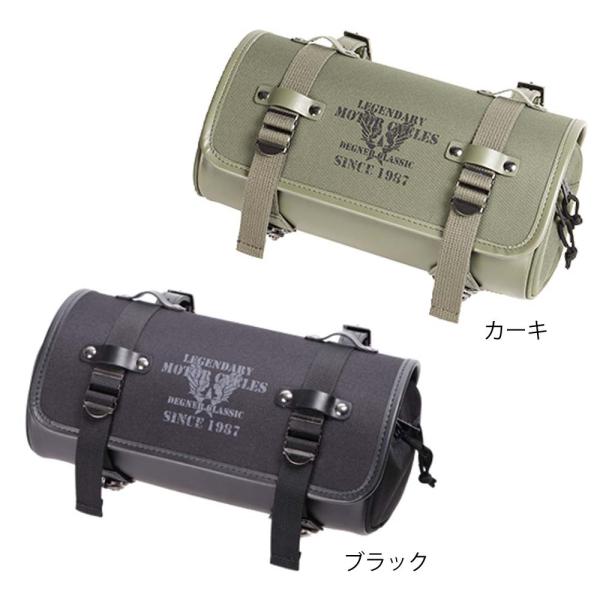 ・品番：NB-181・カラー：カーキ、ブラック・素材：PVC(合成皮革)/ポリエステル 600D・サイズ：縦:14.5 横30 厚み13.5（cm）・容量：3.5L・付属：取付ベルト×2注意点■取付け、ご使用時の注意点■▼経年変化やご使用に...