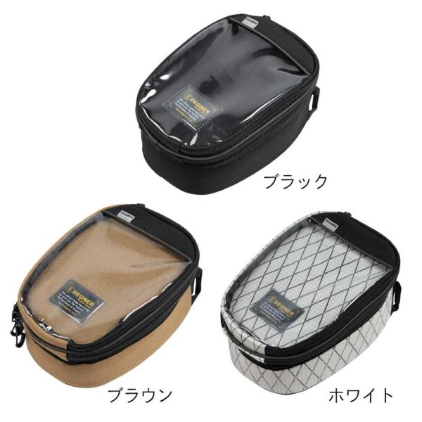 ・メーカー名：デグナー (DEGNER)・品番：NB-207・カラー：ブラック、ブラウン、ホワイト・サイズ：縦21×横15×幅11(cm)・容量：2L・素材：ナイロン・付属品：脱落防止ベルト×1、仕切り板×1、レインカバー×1機能性や使い勝...