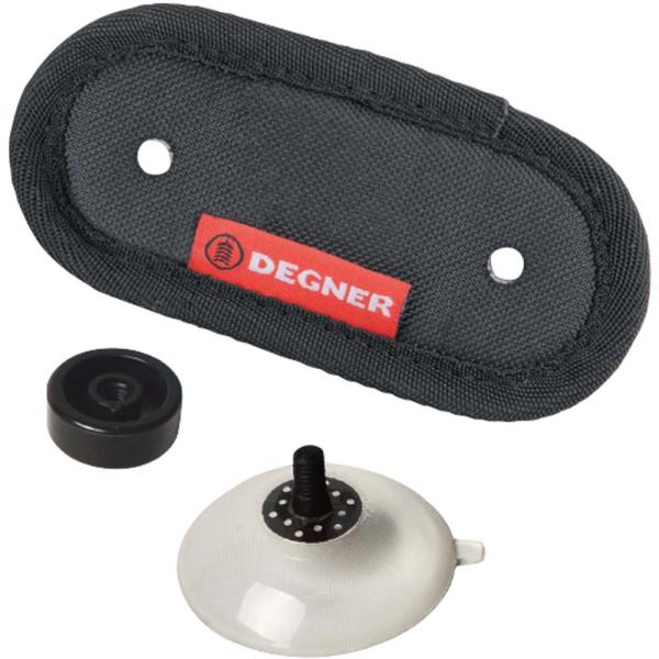 ・品番：NBP-3・カラー：ブラック・素材：ベース:ポリエステル600D、吸盤:PVC・サイズ：縦12×横5.5cm・対応モデル：デグナー交換式吸盤モデルに対応NB-9B・NB-15A・NB-18・NB-27A・NB-29A・NB-142・...