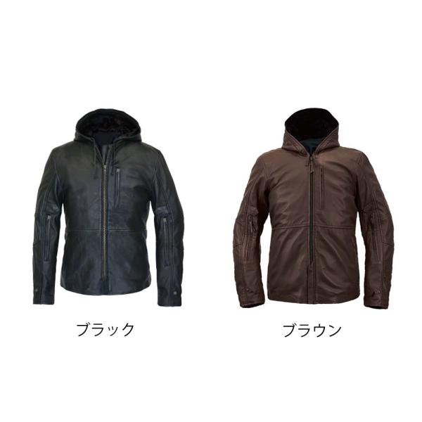 ※こちらの商品のインナーは別売りです。シープスキンはきめが細かく保湿性の高いしなやかな風合いで、カジュアルなパーカースタイルに最適な素材です。気軽に羽織れる気楽さはデイリーユースで大活躍間違いなし。アクシデントに備え、プロテクターは胸、肩、...