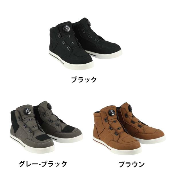 ・メーカー名：ラフアンドロード (ROUGH&amp;ROAD)・品番：RR6303・品名：ウォータープルーフダイヤルシューズ・カラー：ブラック、グレー-ブラック、ブラウン・サイズ： 24.0cm、24.5cm、25.0cm、25.5cm、...