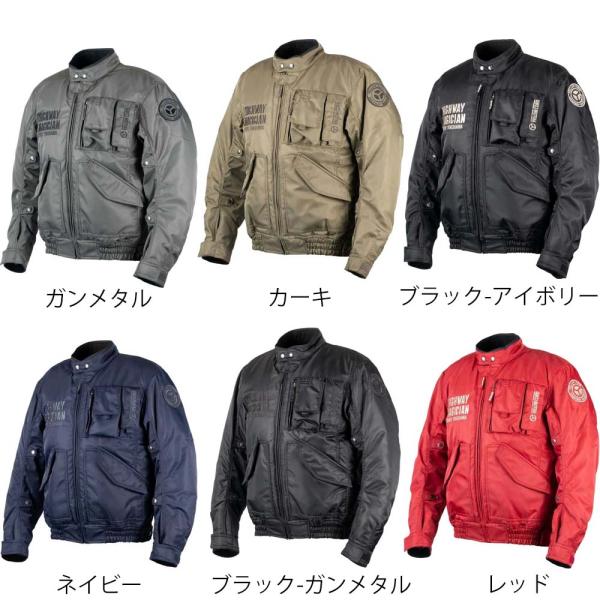 ・メーカー名：イエローコーン (YeLLOW CORN)・品番：YB-6300・カラー：レッド、カーキ、ネイビー、ガンメタル、ブラック-アイボリー、ブラック-ガンメタル・サイズ；S、M、L、LL、3L、3LW、3LDW・素材表地：ナイロンツ...
