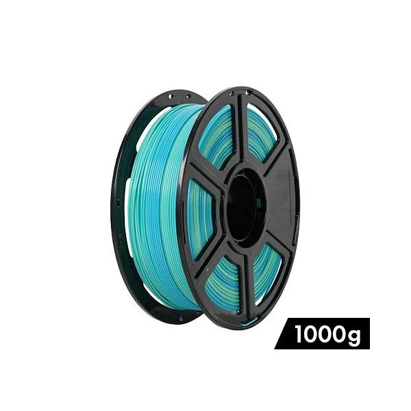 商品名：FLASHFORGE フィラメント PLA 1000g イエロー&amp;ブルーフィラメント長：約350mフィラメント重：1000gプリント速度：60-90mm/s推奨積層：0.1-0.2mmプリント温度：190-220℃プラットフ...