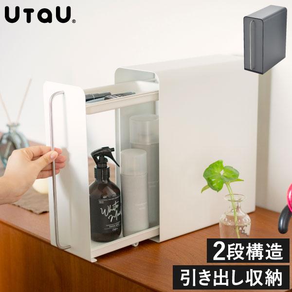 つい置きっ放しにしてしまう小物類をひとまとめにできる収納ケース。シーンを選ばずに使用できるシンプルなデザインで、生活感を隠すことができます。幅約13cmのスリムな縦型設計で、限られたスペースを有効活用する収納ケース。収納・取り出しが簡単にで...