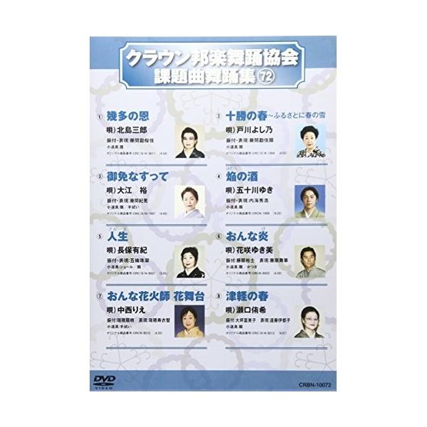 【発売日：2016年12月07日】オムニバス (北島三郎、大江裕、長保有紀、中西りえ、戸川よし乃、五十川ゆき、花咲ゆき美)2016年12月7日 発売DVD:11.幾多の恩2.十勝の春〜ふるさとに春の雪3.御免なすって4.焔の酒5.人生6.お...