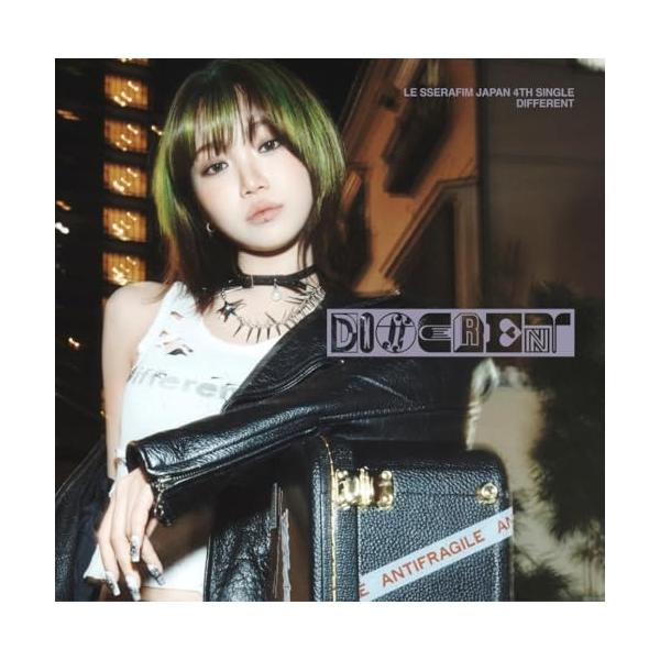 【発売日：2025年06月24日】LE SSERAFIM (ルセラフィム るせらふぃむ)2025年6月24日 発売LE SSERAFIM、日本4thシングル「DIFFERENT」のリリース決定!CD:11.DIFFERENT2.HOT -J...