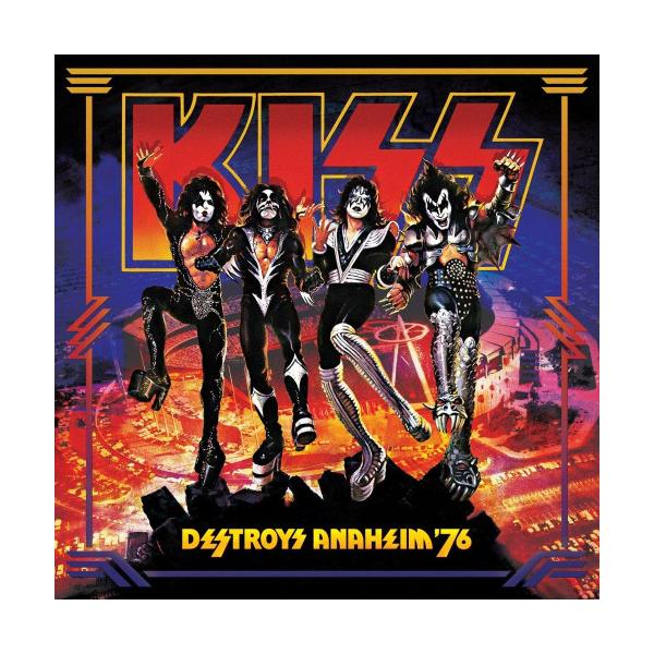 【発売日：2026年08月21日】KISS (キッス きっす)2026年8月21日 発売ロックン・ロールの殿堂入りを果たしている伝説的バンド、KISSの歴史的ライヴである1976年アナハイム公演の50周年を記念して、『デストロイズ・アナハイ...
