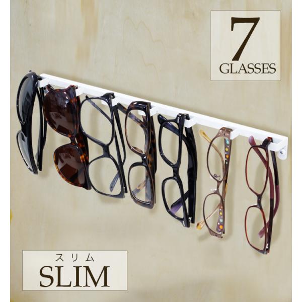 ▼▼▼　monoKOZZ　オリジナル　▼▼▼ どこにも売っていない、完全オリジナル！シンプルでスタイリッシュなフォルムはオブジェとしても壁面をオシャレに演出します！メガネを5本も掛けられて驚きの省スペース。取り付けビス穴は2ヶ所なので、壁に...