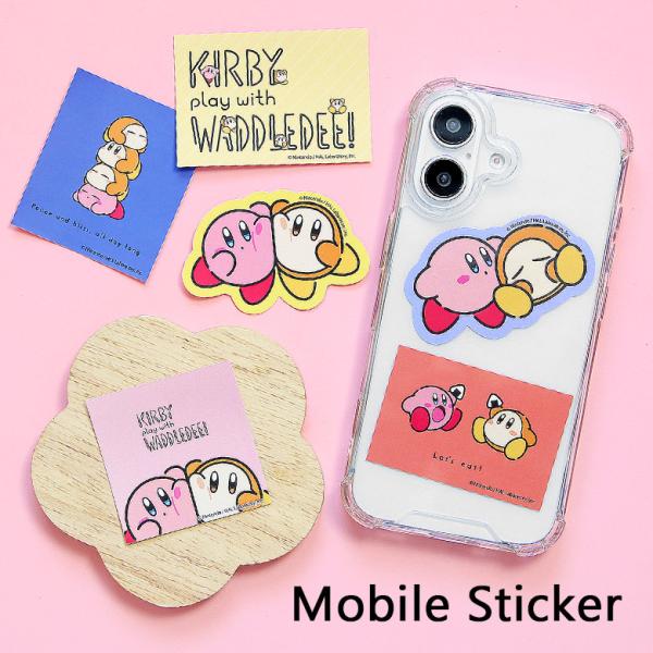 【 KIRBY play with WADDLEDEE 星のカービィ カービィグッズ カービィ ワドルディ ビビッド パステル ビビッドカラー パステルカラー マルチカラー 任天堂 ニンテンドー ゲーム アニメ 人気作品 大人気 人気キャラ...