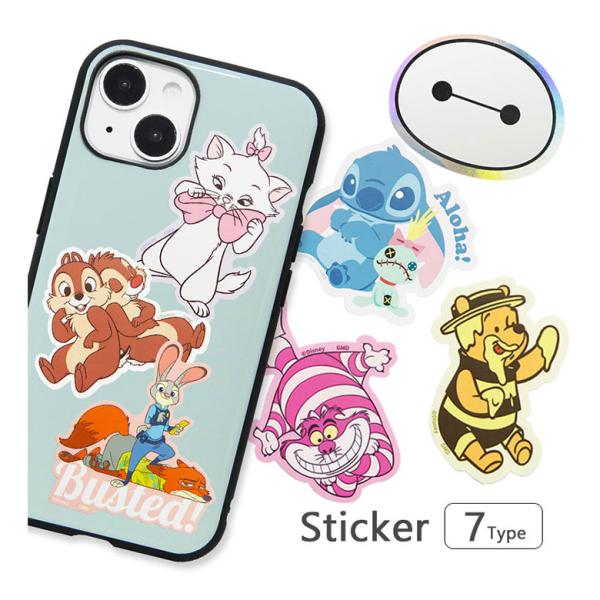 【 ディズニー Disney ベイマックス チップ デール スティッチ おしゃれキャット マリー マリーちゃん ねこ ズートピア チェシャ猫 くまの プーさん 人気 大人気 人気キャラクター キャラクター グッズ 雑貨 小物 モバイルステッ...