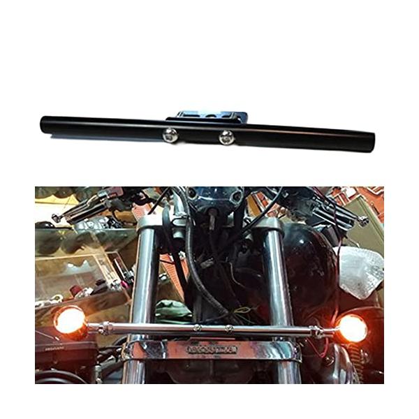 「商品情報」「主な仕様」商品名：バイク オートバイ ウインカー ステー バー 移設 275mm カスタム ドレスアップ 汎用【商品仕様】サイズ（約）：1.6m×27.5cm 取付ステー 3.5cm×6.5cmバイク用ウインカー移設用ステーと...