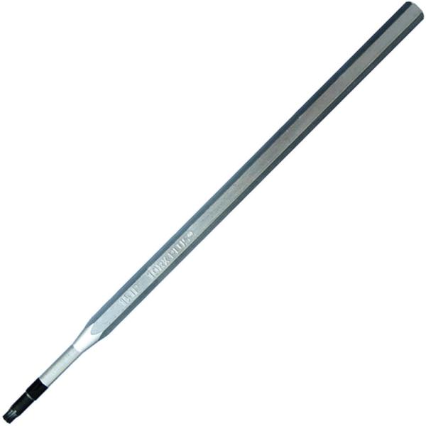 ●トルクスプラスネジ用の差し替え軸です。●高速化する工作機械のチップの取り替えに採用されています。●豊富なサイズの品そろえでさまざまなねじに対応します。●トルクドライバー用軸。●刃先：15IP●全長(mm)：170●軸長(mm)：30