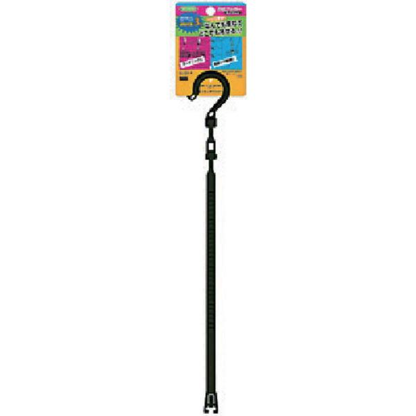 ●繰り返し使える幅8mmのフック付き結束バンドです。●フックは360度回転しますので、何でも束ねて吊るせます。●整理収納、アウトドアやレジャーに。●邪魔なコードをまとめて束ねたり、荷物の簡易固定に。●最大結束径(mm)：50●全長(mm)：...