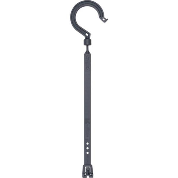 ●繰り返し使える幅15mmのフック付き結束バンドです。●フックは360度回転しますので、何でも束ねて吊るせます。●整理収納、アウトドアやレジャーに。●邪魔なコードをまとめて束ねたり、荷物の簡易固定に。●最大結束径(mm)：70●全長(mm)...