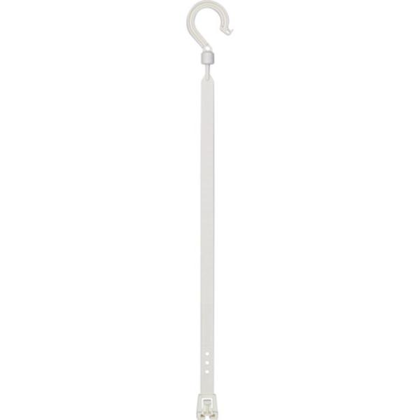 ●繰り返し使える幅15mmのフック付き結束バンドです。●フックは360度回転しますので、何でも束ねて吊るせます。●整理収納、アウトドアやレジャーに。●邪魔なコードをまとめて束ねたり、荷物の簡易固定に。●最大結束径(mm)：100●全長(mm...