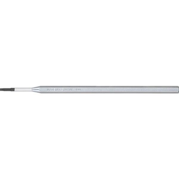 ●トルクスネジ用の差し替え軸です。●高速化する工作機械のチップの取り替えに採用されています。●豊富なサイズの品そろえでさまざまなねじに対応します。●トルクドライバー用軸。●刃先：T6●全長(mm)：170●軸長(mm)：30