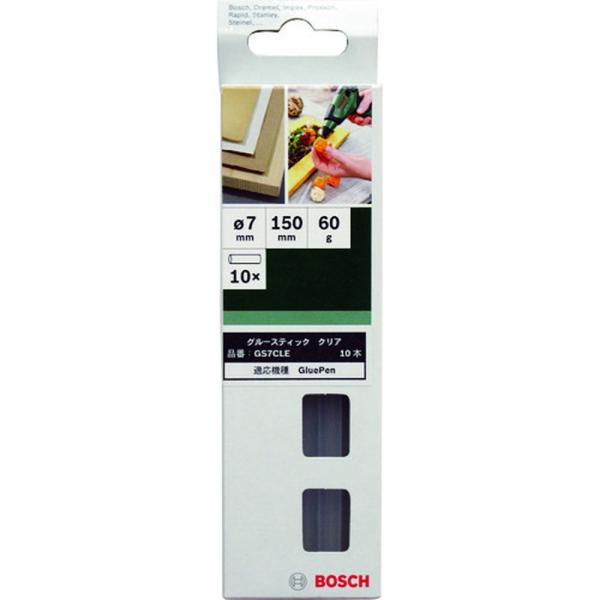 ●グルースティックです。●色：クリア●径(mm)：7●長さ(mm)：150●適合機種：GLUEPEN●パック入数(本)：10●長さ：150mm●ガンタイプ●ポリマー