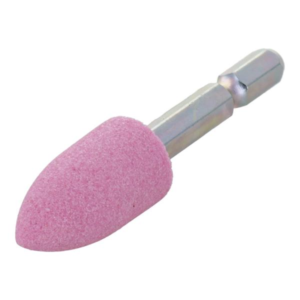 ステンレス・焼入れ鋼等の研削で研削力・耐久性に優れます。品番PW6-29砥石形状トンガリ型砥石直径16mm砥石長さ32mm軸径6.35mm粒度#80最高使用回転数（rpm）3,000