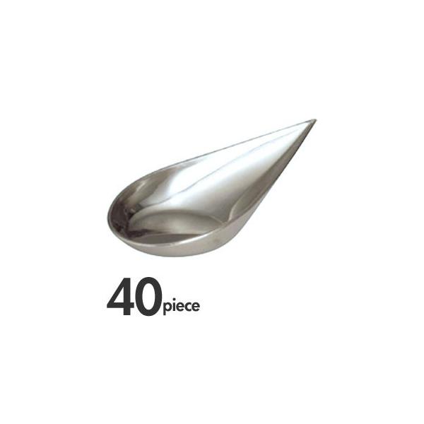 solia ソリア 雫型スプーン PS30367 シルバー 40個