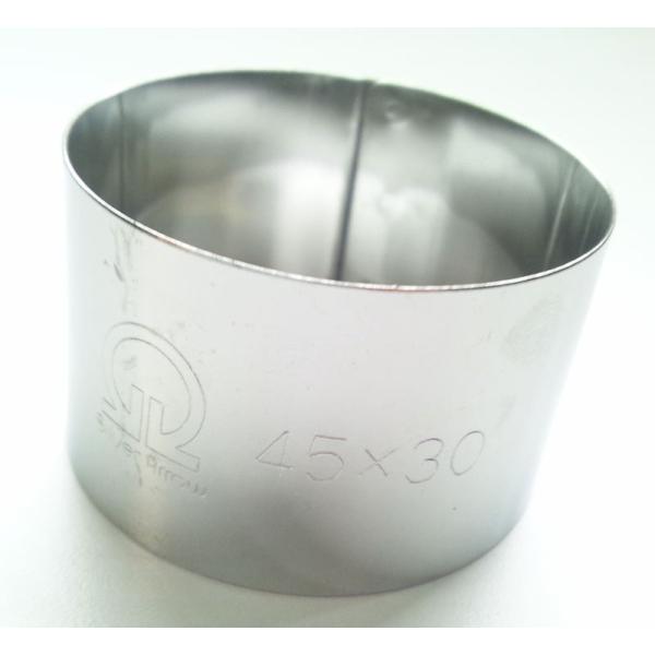 SA 18-0ステンレス セルクルリング 丸型 径45×高さ30mm