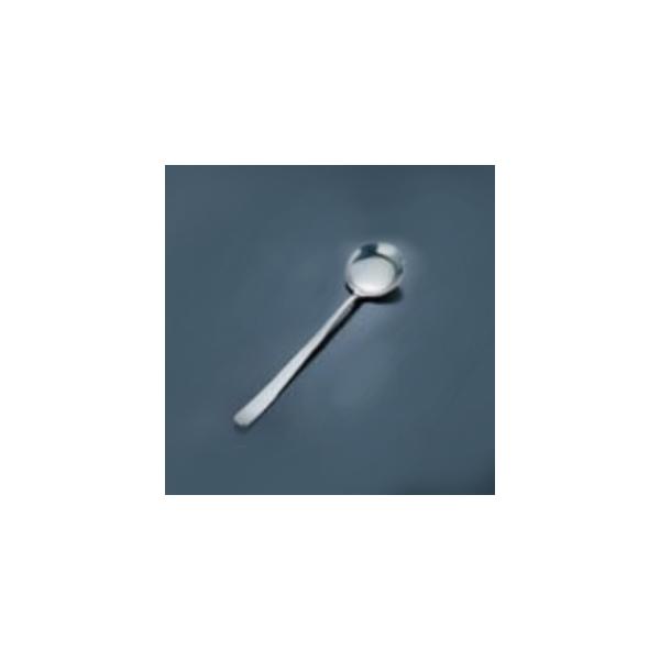 SA 18-8ステンレス ライラック ケア ブイヨンスプーン