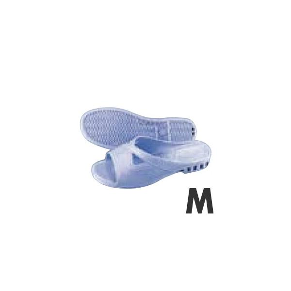 抗菌衛生 婦人サンダル カナリヤ No.110 M 水色