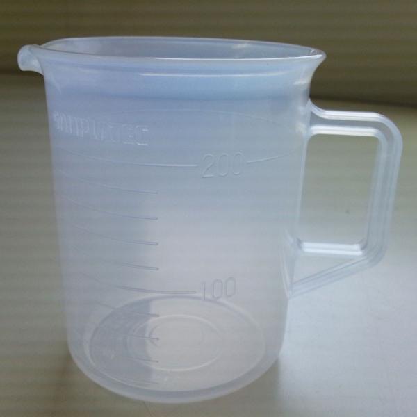 ポリプロピレン手付ビーカー 1027 200cc