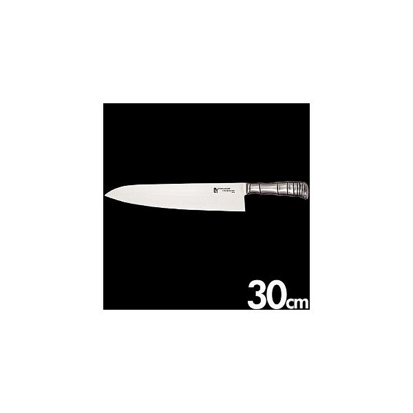 片岡製作所　包丁　タマハガネ　竹　牛刀　両刃　300mm　TK-1102