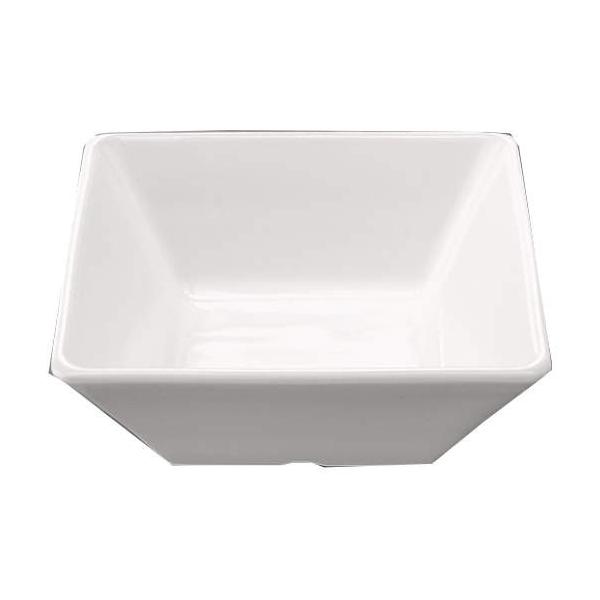 国際化工 マルケイ クリスタ 11cm角小鉢 アイボリーホワイト・DC E136 IWD メラミン食器 メラミンウェア■サイズ(mm)：115×115×44h■容量：270ml■材質:メラミン樹脂