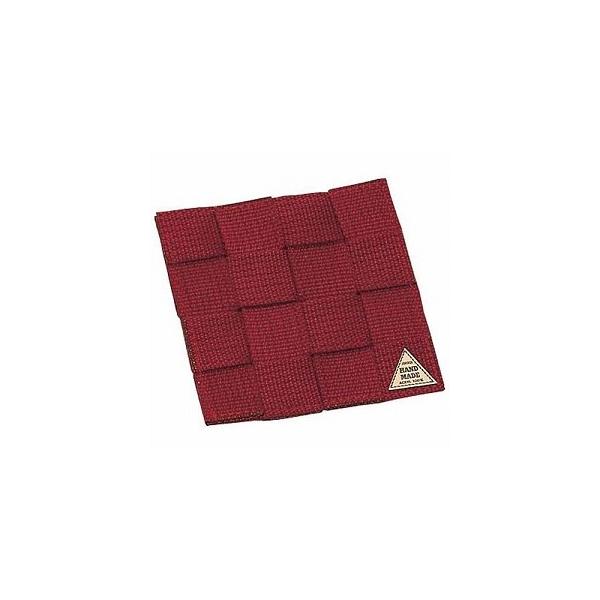 シンビ　ハンドメイド　コースター　＃850　10×10cm　ワイン