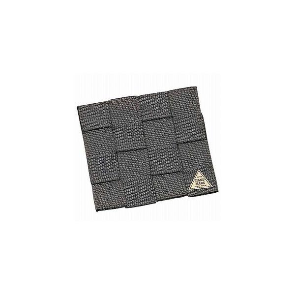 シンビ　ハンドメイド　コースター　＃850　10×10cm　グレー