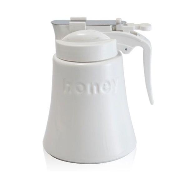 ■ZERO JAPAN　ゼロジャパン　ハニーポット　340cc　BRM-40　ホワイト：はちみつ入れ