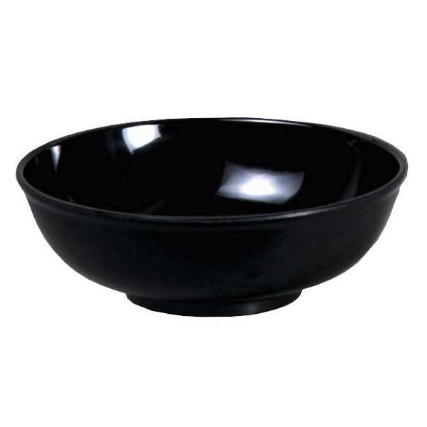 国際化工 マルケイ 天目・黒釉 タマブチ丼 6.5寸 黒釉 A12 KY メラミン食器■サイズ(mm)：200×69h■容量：1.3L■材質:メラミン樹脂