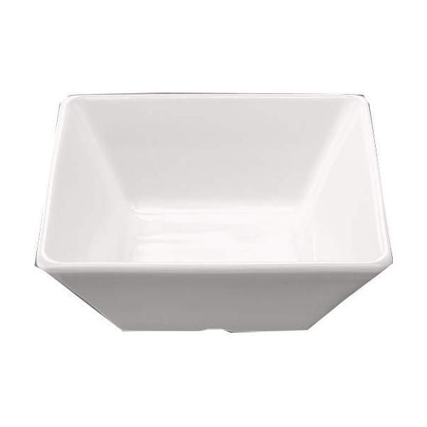 国際化工 マルケイ クリスタ 11cm角小鉢 アイボリーホワイト・DC E136 IWD メラミン食器 メラミンウェア■サイズ(mm)：115×115×44h■容量：270ml■材質:メラミン樹脂