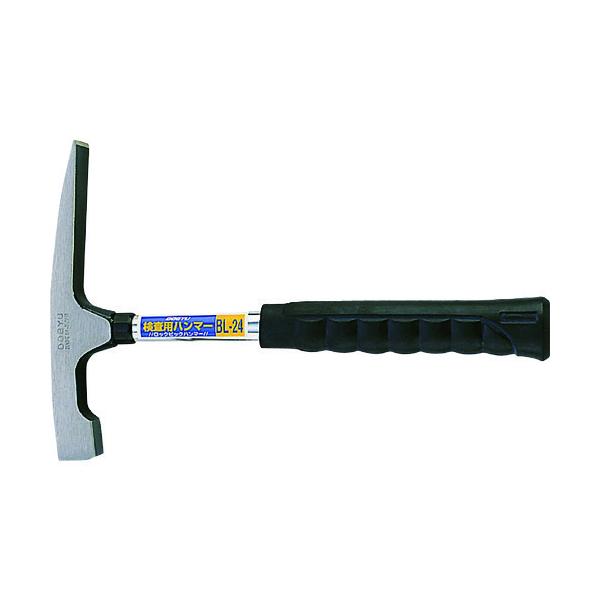 特徴　ヘッドの片側が平たくなっている検査用ハンマーです。　外壁の剥落作業に最適です。用途　外壁の剥落作業に。　仕様　ハイテンションシャフト仕様　　　