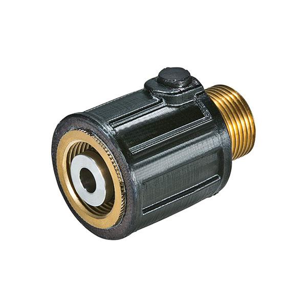 マキタ　高圧洗浄機用（080D/0810/0820）用ねじれ防止ジョイントセット品。ホースを回転させるので、ねじれを防止します。（吐出口・ガンどちら側でも装着可能です）